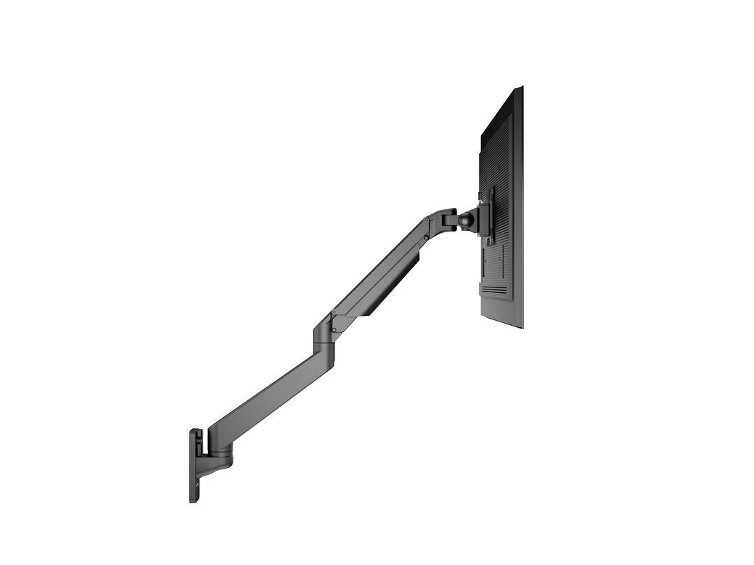 M VESA Gas Lift Arm Wall Single Black - Multibrackets