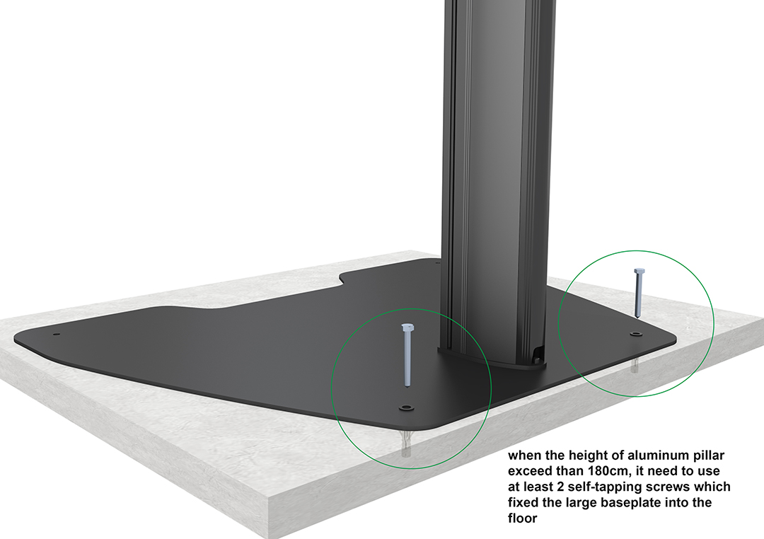 M Pro Series - Hikvision LED Floorstand 4X4, 5th Gen LED displays, 108 ...
