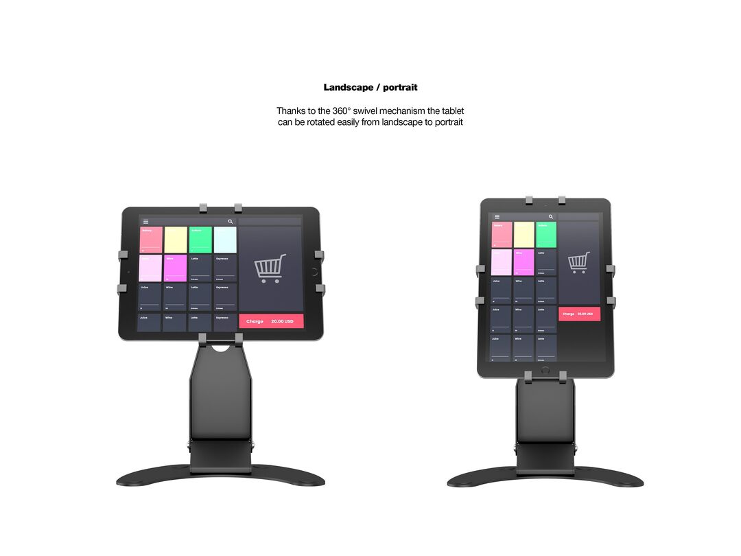 M Tablestand with Lockable Tablet Mount - Multibrackets