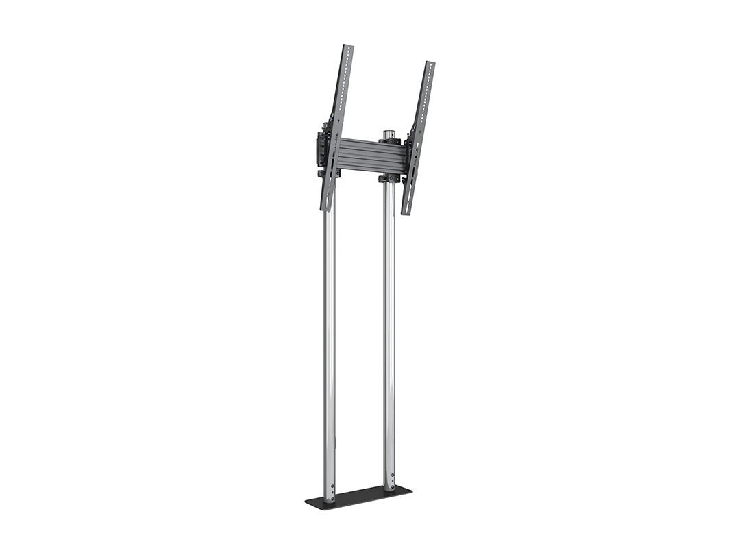 M Dual Pole Floormount Pro 55"-90" Chrome - Multibrackets