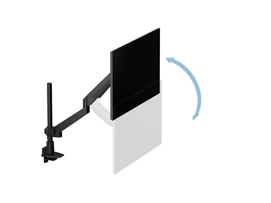 M VESA Gas Lift Arm Basic Single Pole - Multibrackets