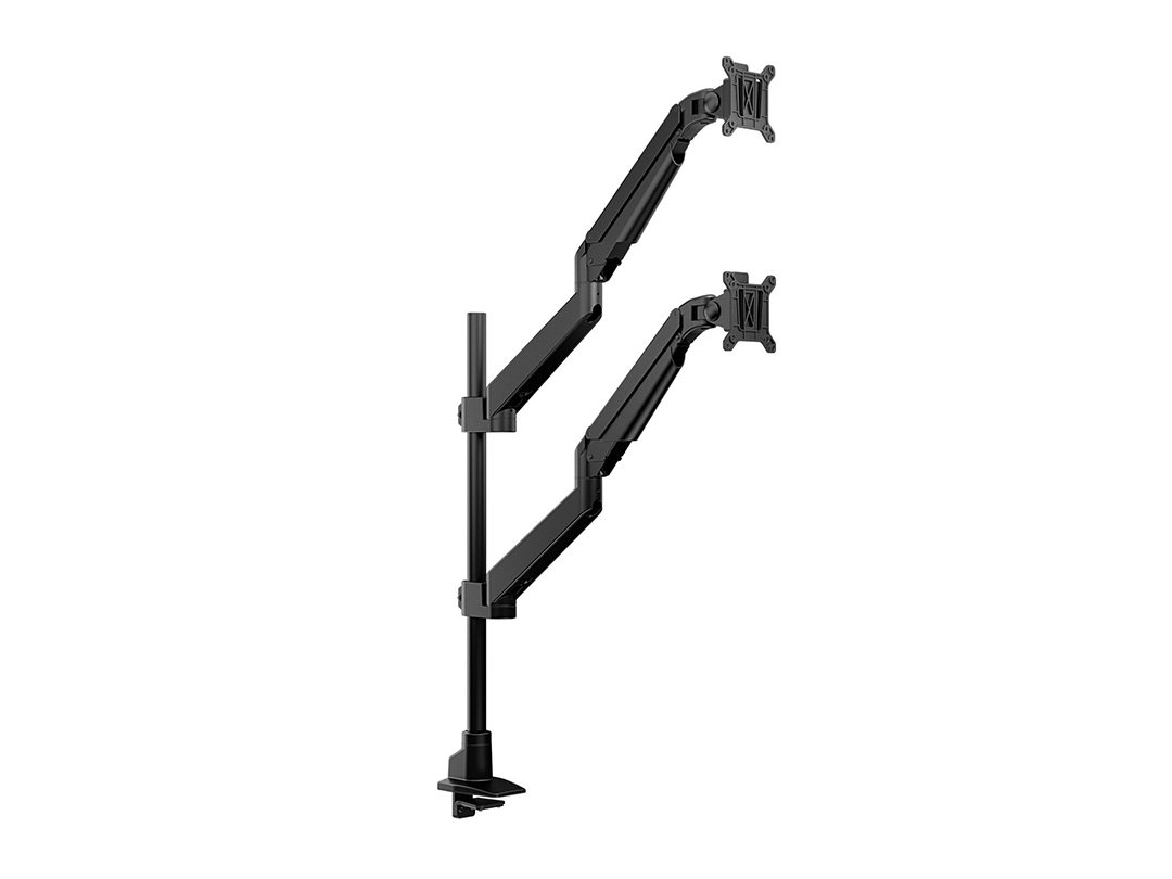 M VESA Gas Lift Arm Basic Dual Stacked Pole - Multibrackets