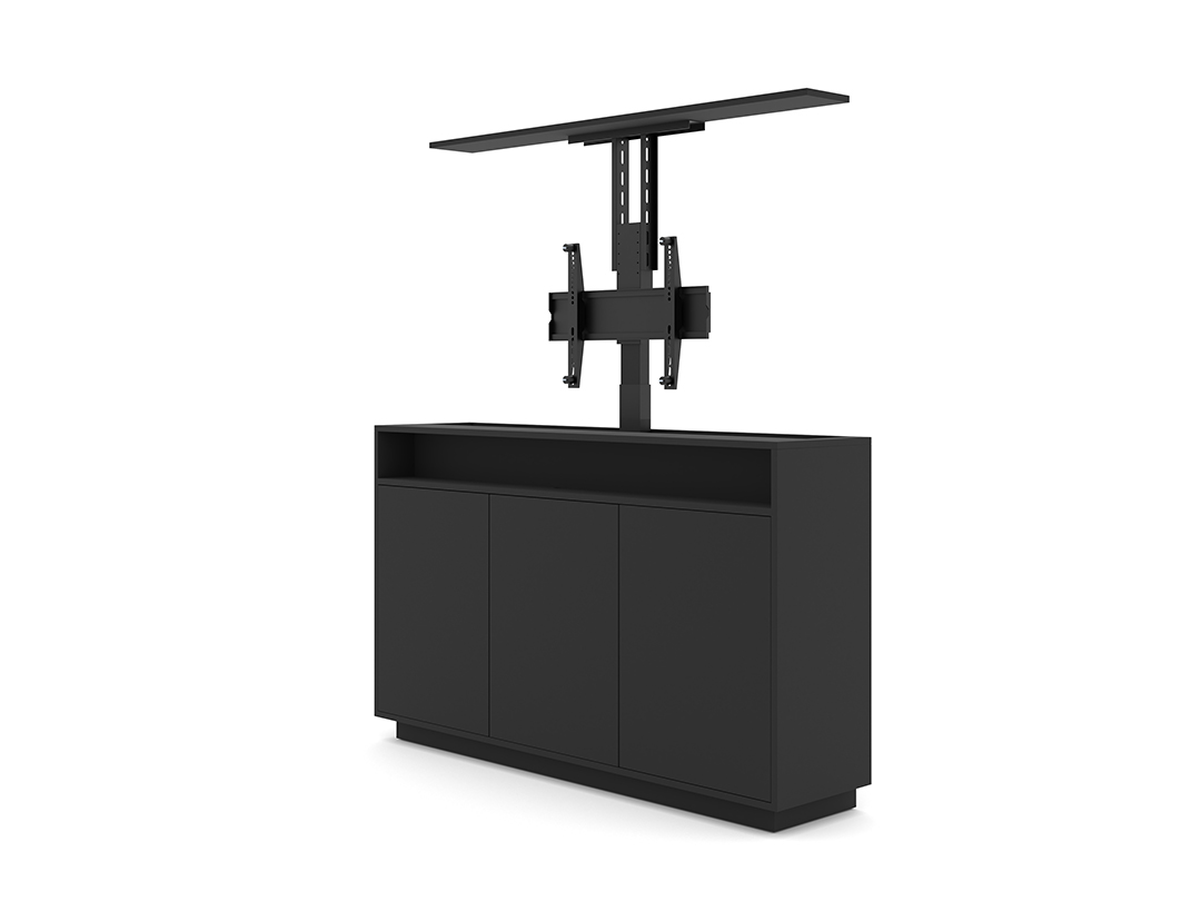 M AV Cabinet TV-Lift 65” Black - Multibrackets