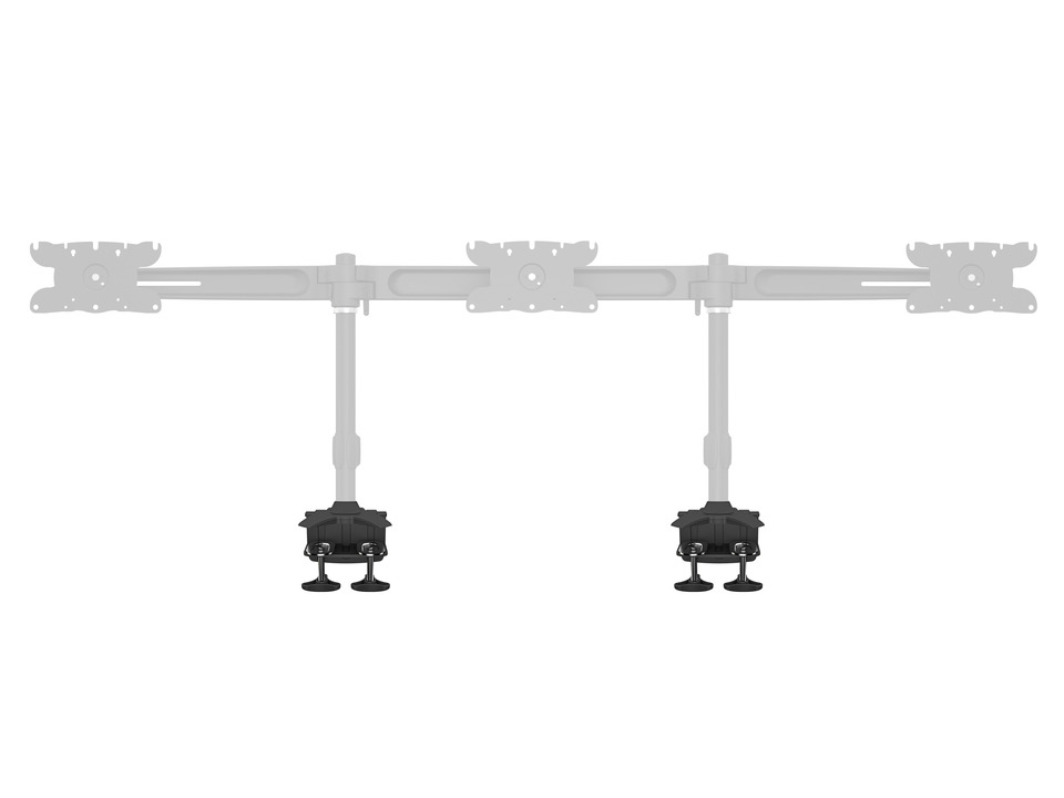 M Desktopmount Single / Dual / Triple Stand Desk Clamp - Multibrackets