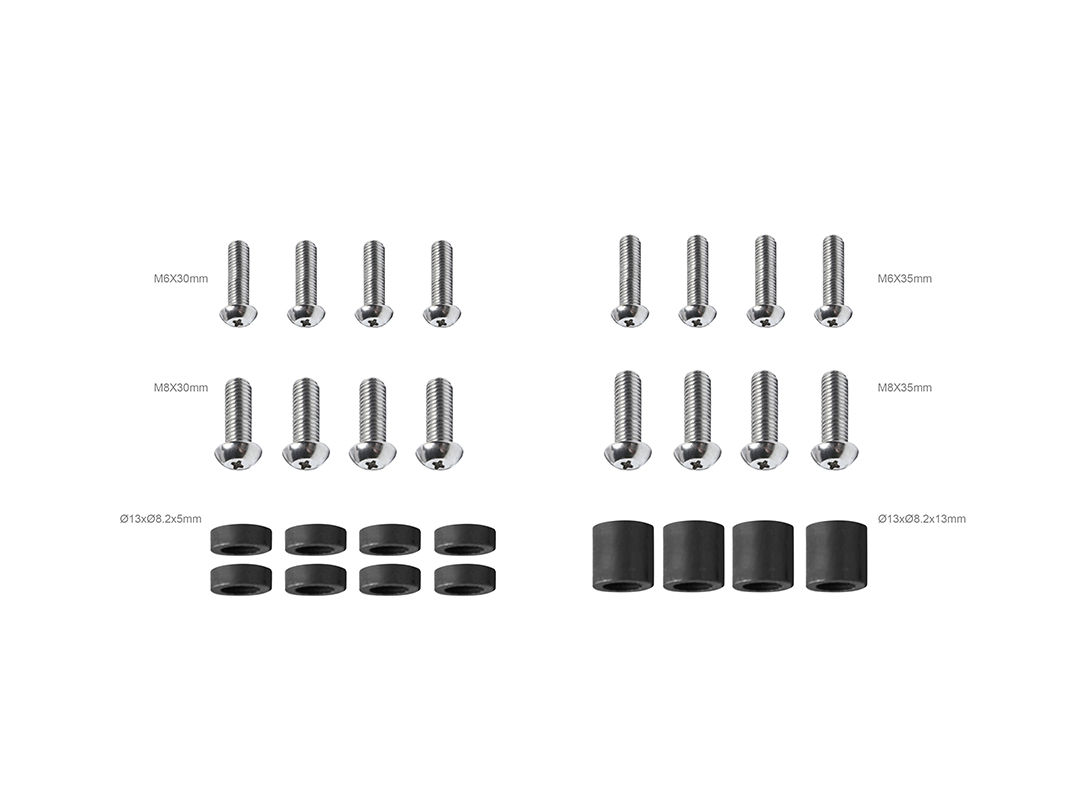 M Pro Series Enclosure Spacer & Bolts pack - Multibrackets