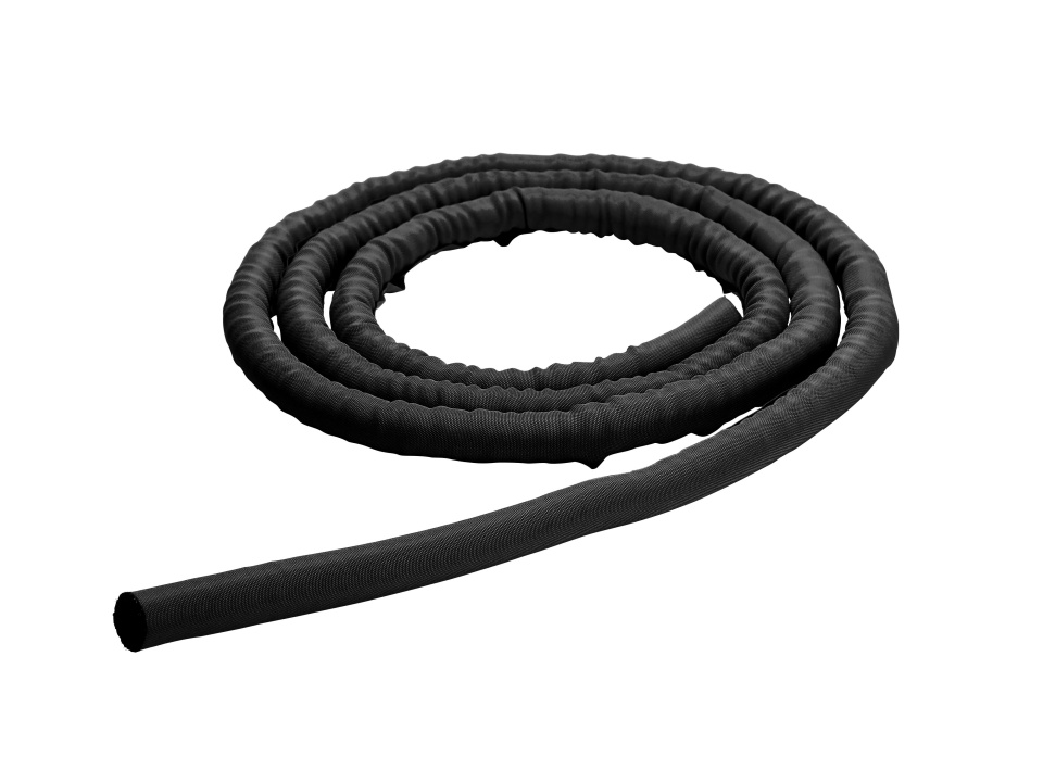 M Universal Cable Sock Self Wrapping 19mm Black 25m - Multibrackets